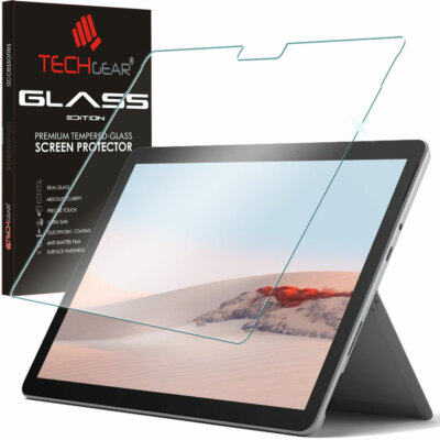 TECHGEAR TEMPERED GLASS Screen Protector For Microsoft Surface Go 4, Go ...