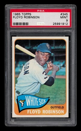 1965 Topps Set-Break #345 Floyd Robinson PSA 9 MINT | eBay