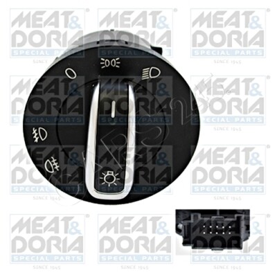 Headlight Switch For VW SEAT Amarok Caddy III Eos Golf Mk5 Mk6 Plus ...