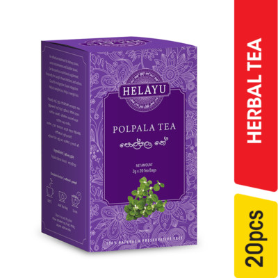 MOUNTAIN KNOTGRASS (AERVA LANATA) POLPALA GREEN TEA BAGS Ceylon Tea 20 ...