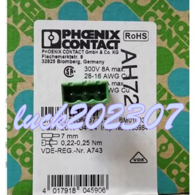 250pcs-box new Phoenix MSTBA2.5/3-G-508 1757255 connector #TX | eBay