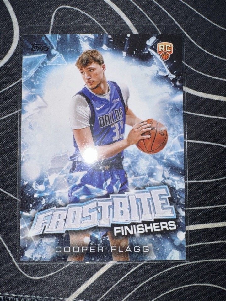 2025-26 TOPPS HOLIDAY BASKETBALL FROSTBITE FINISHERS COOPER FLAGG RC ...
