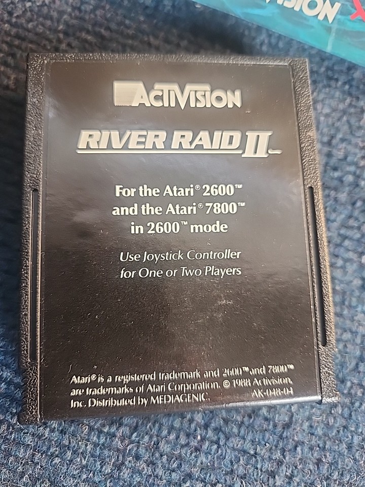 River Raid II Atari 2600 Activision CIB Complete 1988 | eBay