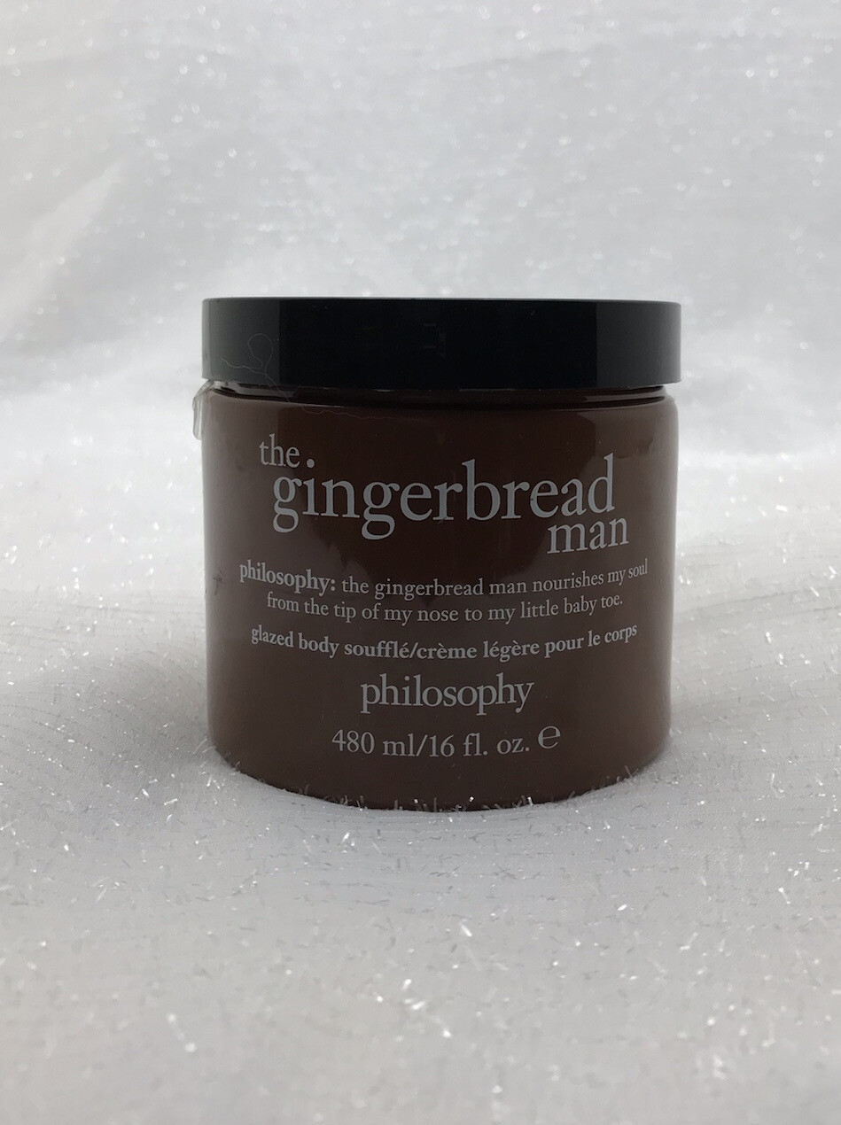 Philosophy The Gingerbread Man Glazed Body Souffle JUMBO 16 fl oz ...
