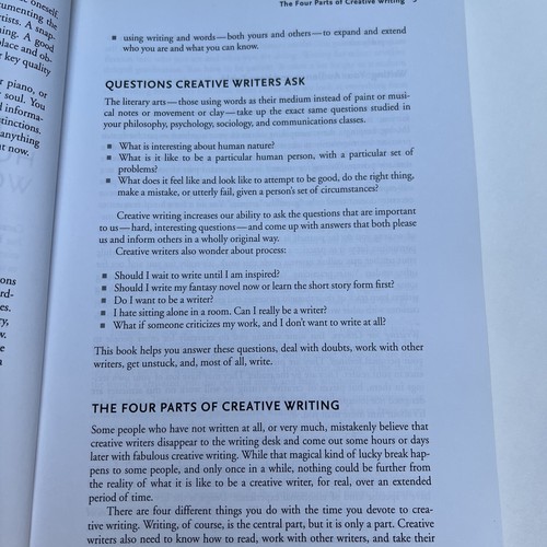 The Practice Of Creative Writing Sellers Writing Down the Bones ...