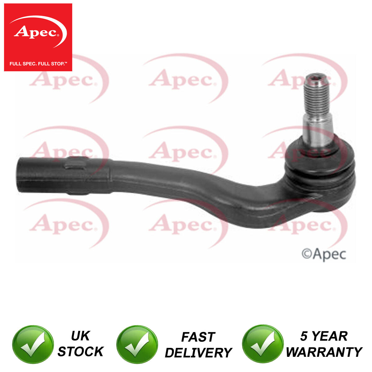 Tie Rod End Front Right Outer Apec Fits Mercedes C-Class CLK SLK ...