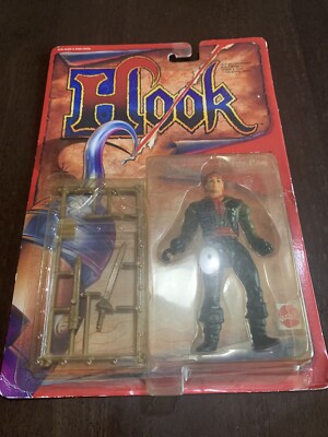 Mattel Hook Movie Swashbuckling Peter Pan toy figure from 1991 On Card ...
