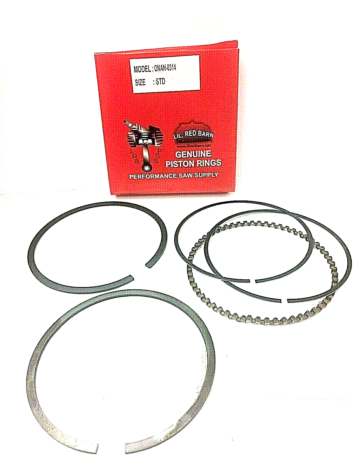 PISTON RINGS FITS ONAN 113-0314 STANDARD RING SET FITS B43 B48 EARLY ...