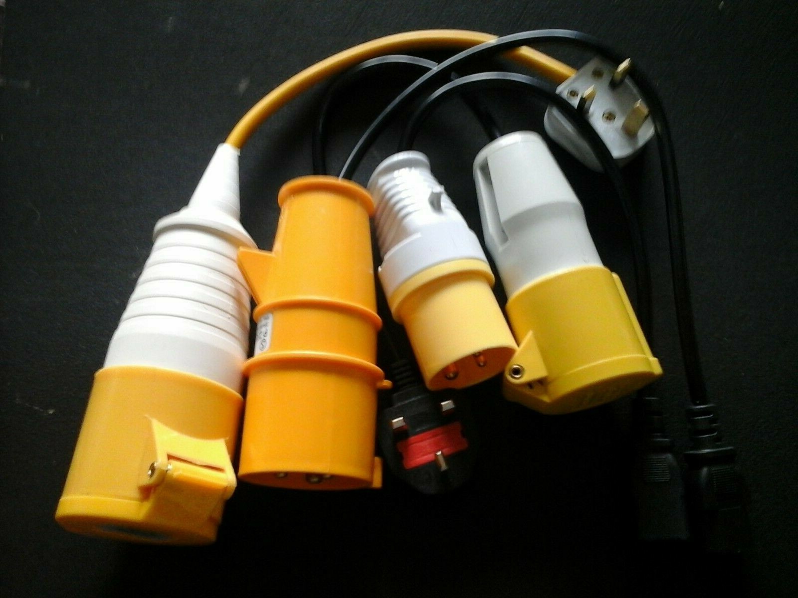 Pat testing equip.240V & 110v Adapter Kit as pic.8.items in all.. | eBay UK