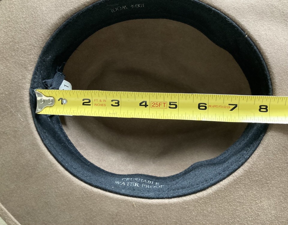 Kitzo Alpen 100% Wool Crushable Waterproof Brown Hat | eBay