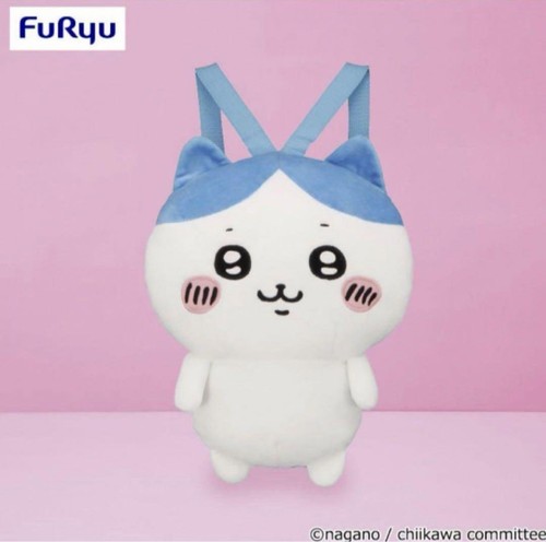 NEW Chiikawa Hachiware Big Backpack Plush Doll Rucksack stuffed toy bag ...