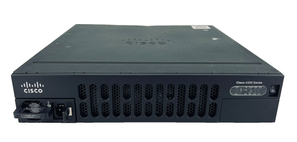 Cisco 4300 Series Integrated Services Gigabit Router ISR4351/K9 (RSH ...