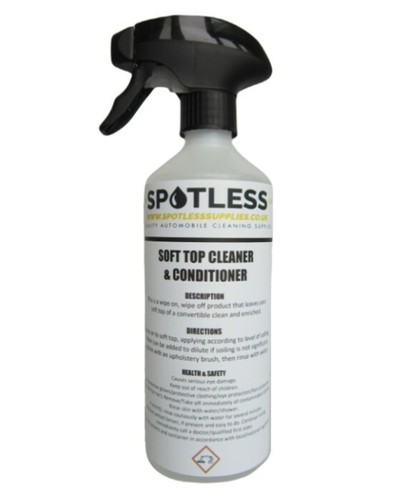 250ml Soft Top Cleaner And Conditioner Convertible Roof Detailing Car ...