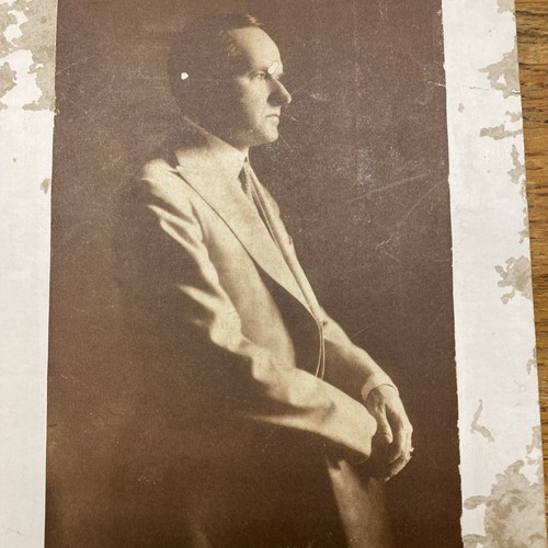 Vintage Large Photo CDV Cabinet Card President Calvin Coolidge Rare ...