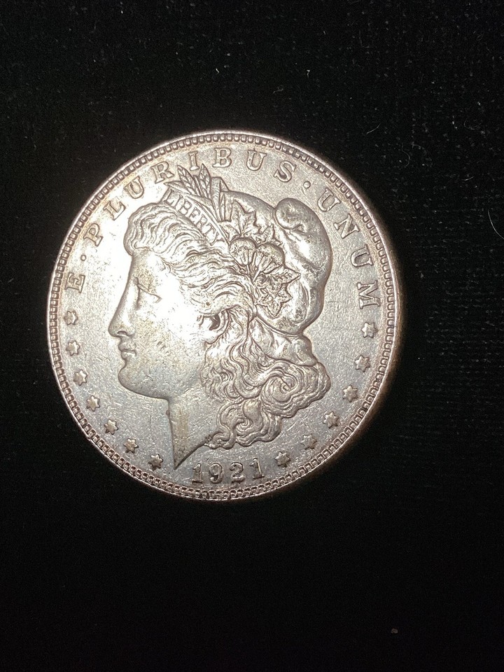 1921-D Morgan Silver Dollar AboutUncirculated In My Photos Only Denver ...