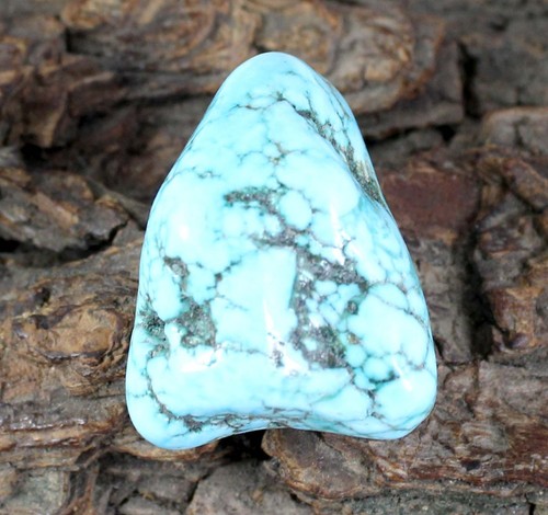 Natural Arizona Blue Turquoise 81.95 Carat Lucky Charm Gemstone ...