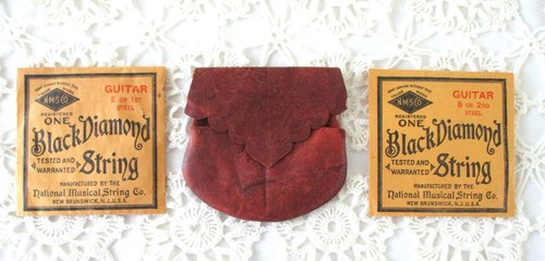 Vintage,NOS, BLACK DIAMOND STRING CO., GUITAR Strings, & HOMEMADE ...
