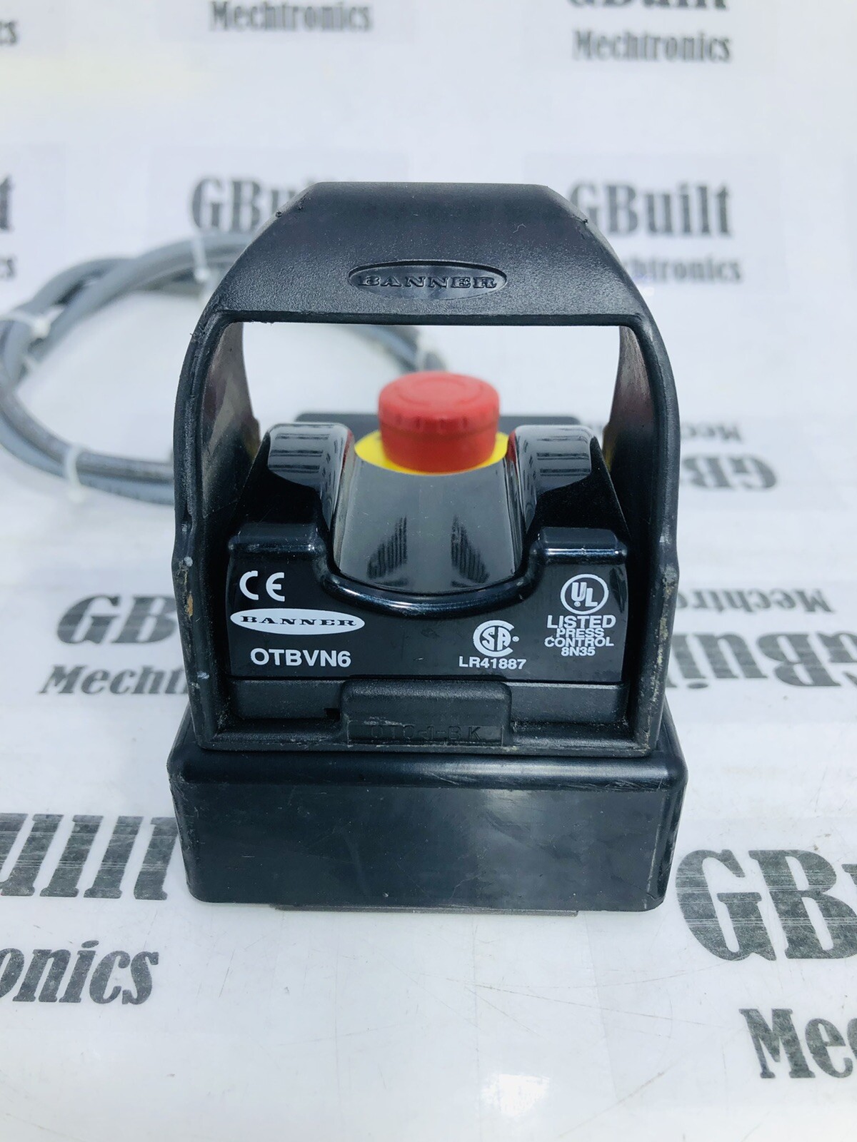 Banner OTBVN6 Momentary Action Touch Switch With Emergency Kill Switch ...
