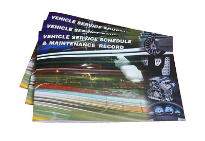 20 x Vehicle Service Book Blank History Maintenance Record Replacement ...