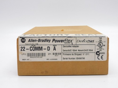 ALLEN BRADLEY 22-COMM-D SER. A F/W V1.011 24VDC DATE: 2015 NSFS | eBay