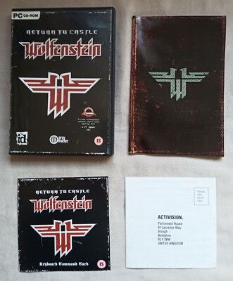 RETURN TO CASTLE WOLFENSTEIN PC Cd Rom | eBay