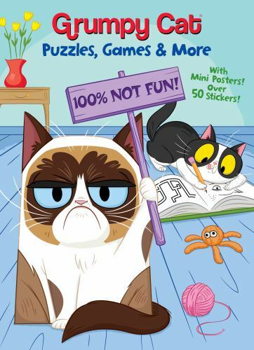 Grumpy Cat Puzzles, Games & More (Grumpy Cat) by Chlebowski, Rachel ...