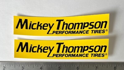 Lot of 2 - Vintage Mickey Thompson Performance Tires Racing Sticker - 5 ...