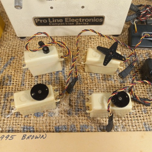 VINTAGE PRO-LINE COMPETITION SERIES TRANSMITTER RECEIVER R/C MODEL ...