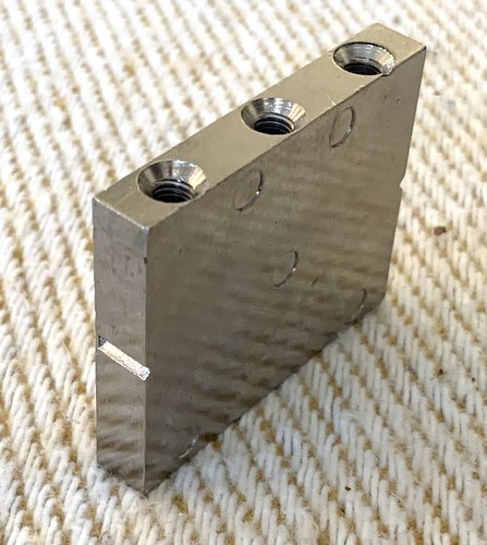 Vtg Schaller Floyd Rose Tremolo Bridge Original 42mm Bridge Block ...