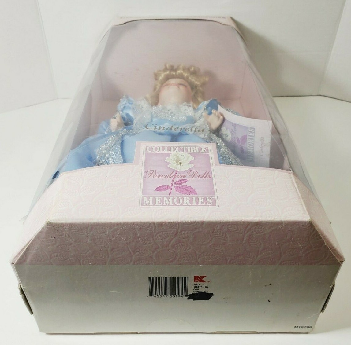 NEW Collectible Memories Handcrafted Porcelain Cinderella Doll Display ...