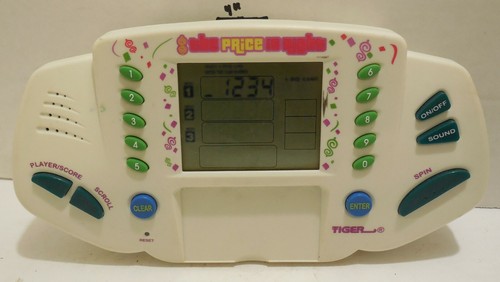 Vintage 1998 TIGER Electronics Price is Right handheld video game VHTF ...