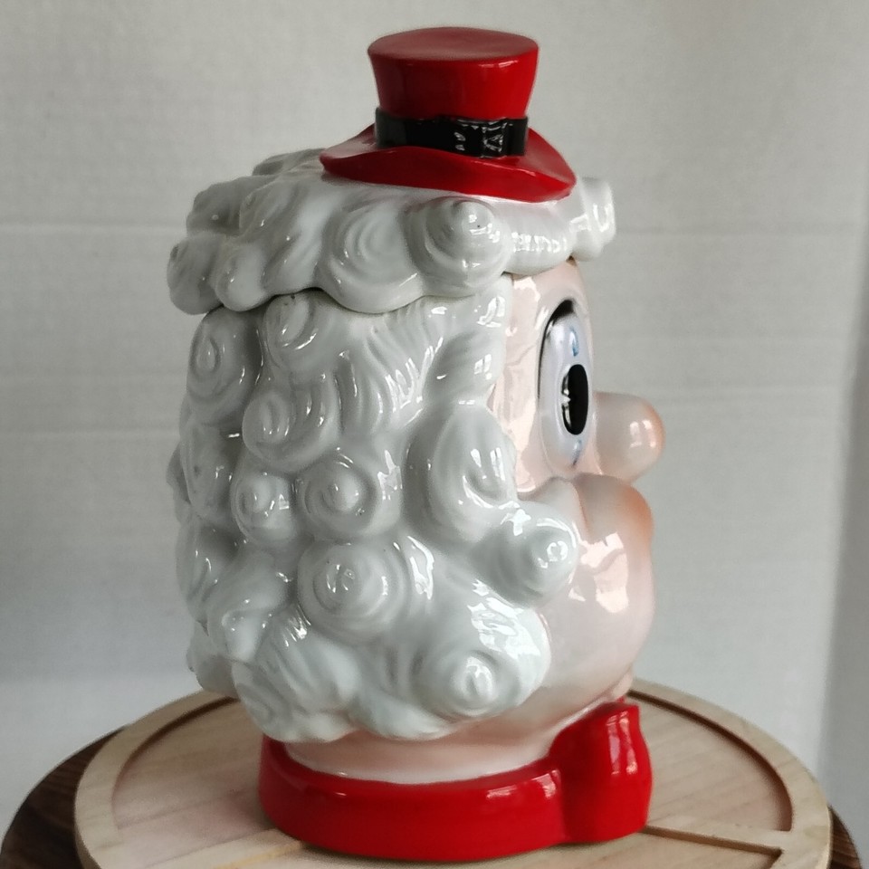 Harpo Marx Cookie Jar Large Head White Hair Smiling Face Reproduction ...