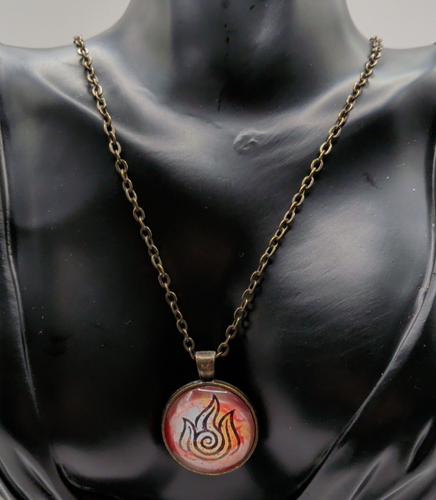 Avatar The Last Airbender Fire Nation Symbol Pendant Necklace | eBay