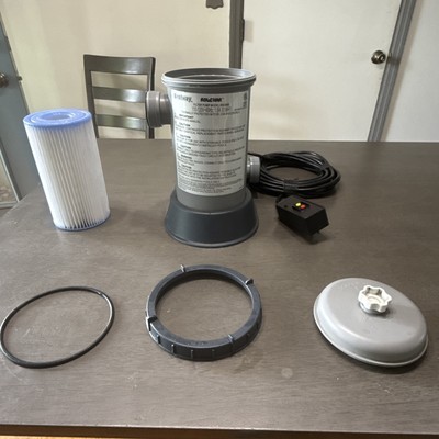 Best Way Pool Pump With 10 HRS Timer For Sale | eBay