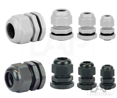 Cable Screw Connection IP67 Metric - Plastic M12 M16 M20 M25 Industrial ...