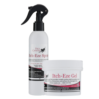 ITCH EZE SPRAY AND GEL - INSTANT RELIEF FROM DRY ITCHY SKIN | eBay