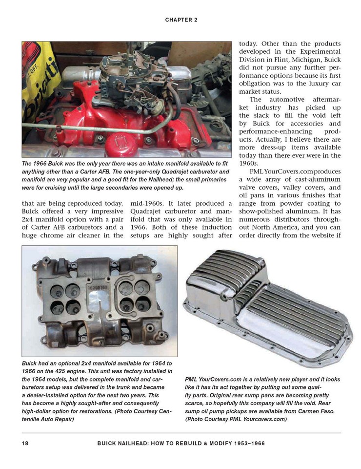 Buick Nailhead engine 1953-1966 Rebuild Modify book manual 264 322 364 ...