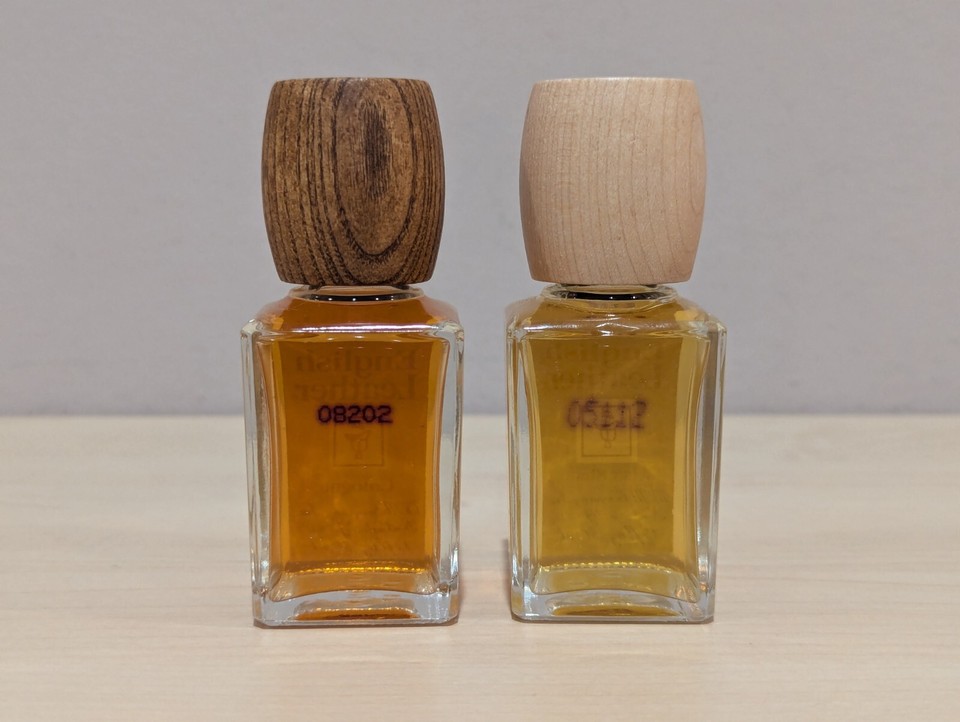 English Leather ( MEM ) 1.7 oz Original 90s After Shave + Cologne Glass ...