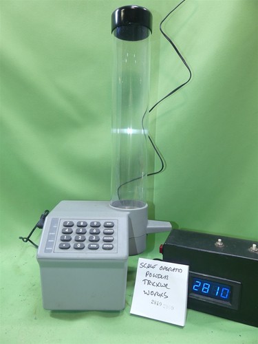#2810 PACT Reloading powered powder trickler NEEDS the attaching scale ...