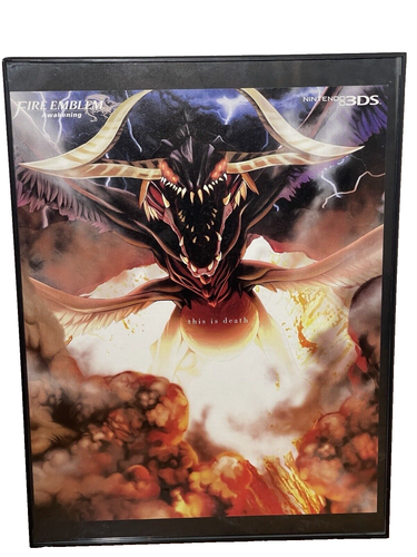 Fire Emblem Awakening Print Ad Magazine Nintendo 3DS This Is Death ...