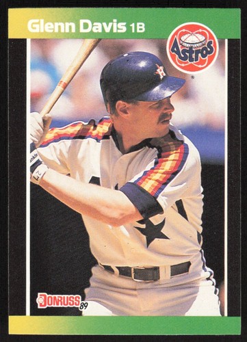 1989 Donruss Baseball's Best Glenn Davis #8 Houston Astros | eBay