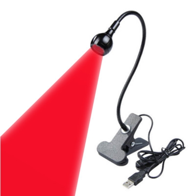670nm Red Light Flexible LED Lamp Gooseneck Against Deteriorating ...