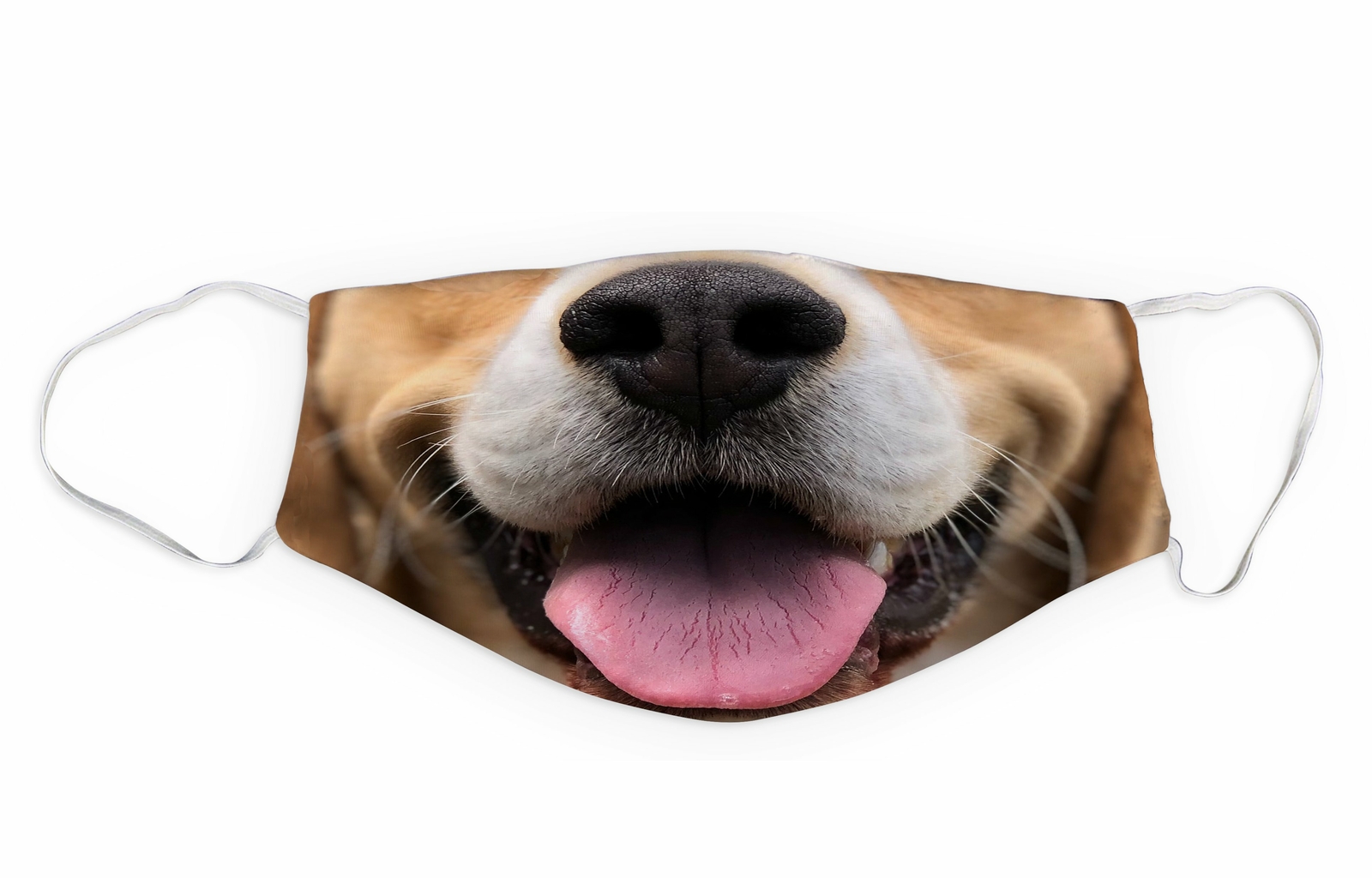 Funny HAPPY DOG Mouth, Cute Face Mask, Reusable Face Mask, Face Mask ...