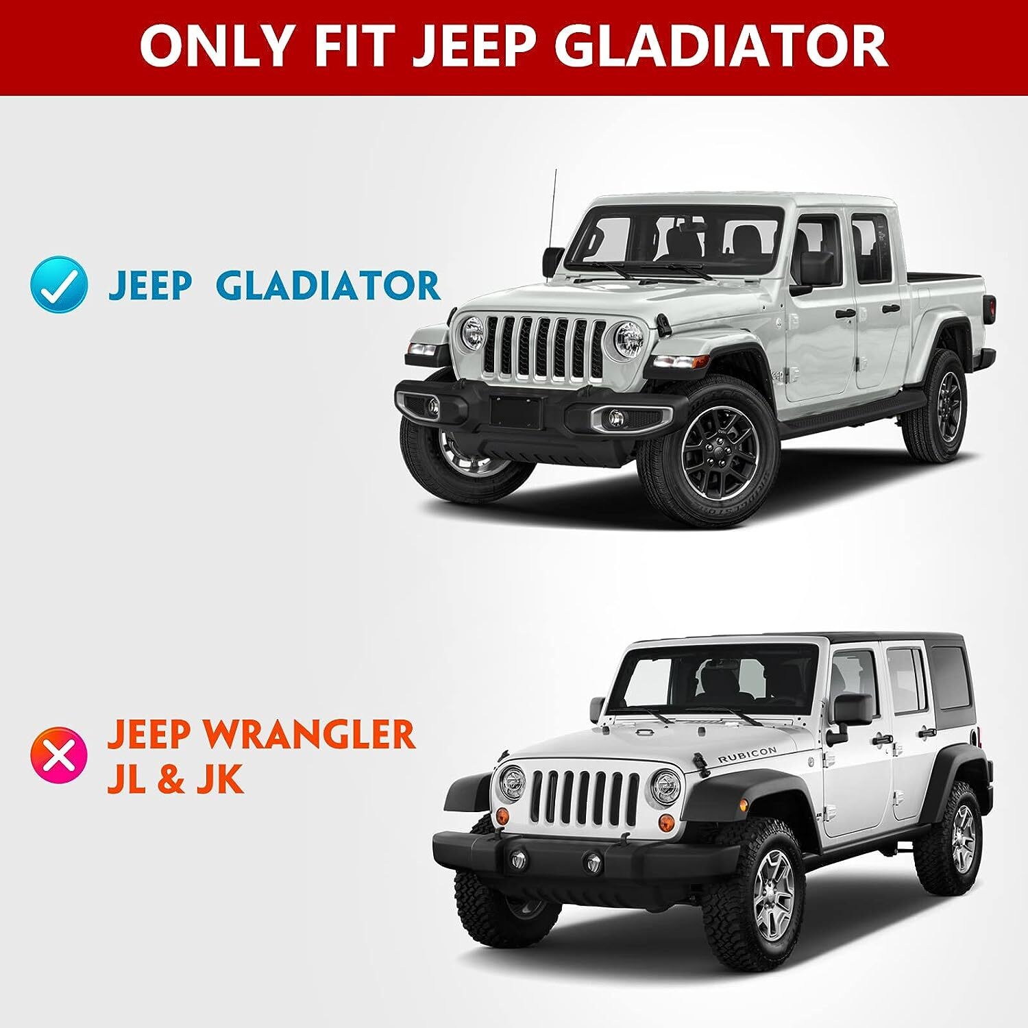 82215608 Running Boards for Jeep Gladiator Side Steps 2020-2024 Mopar ...