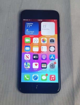 Apple iPhone SE 2nd Gen A2275 64GB Unlocked MHGE3LL/A Black | eBay