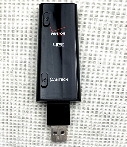 Pantech UML295 Verizon Wireless 4G LTE USB Modem Aircard for Laptop PC ...