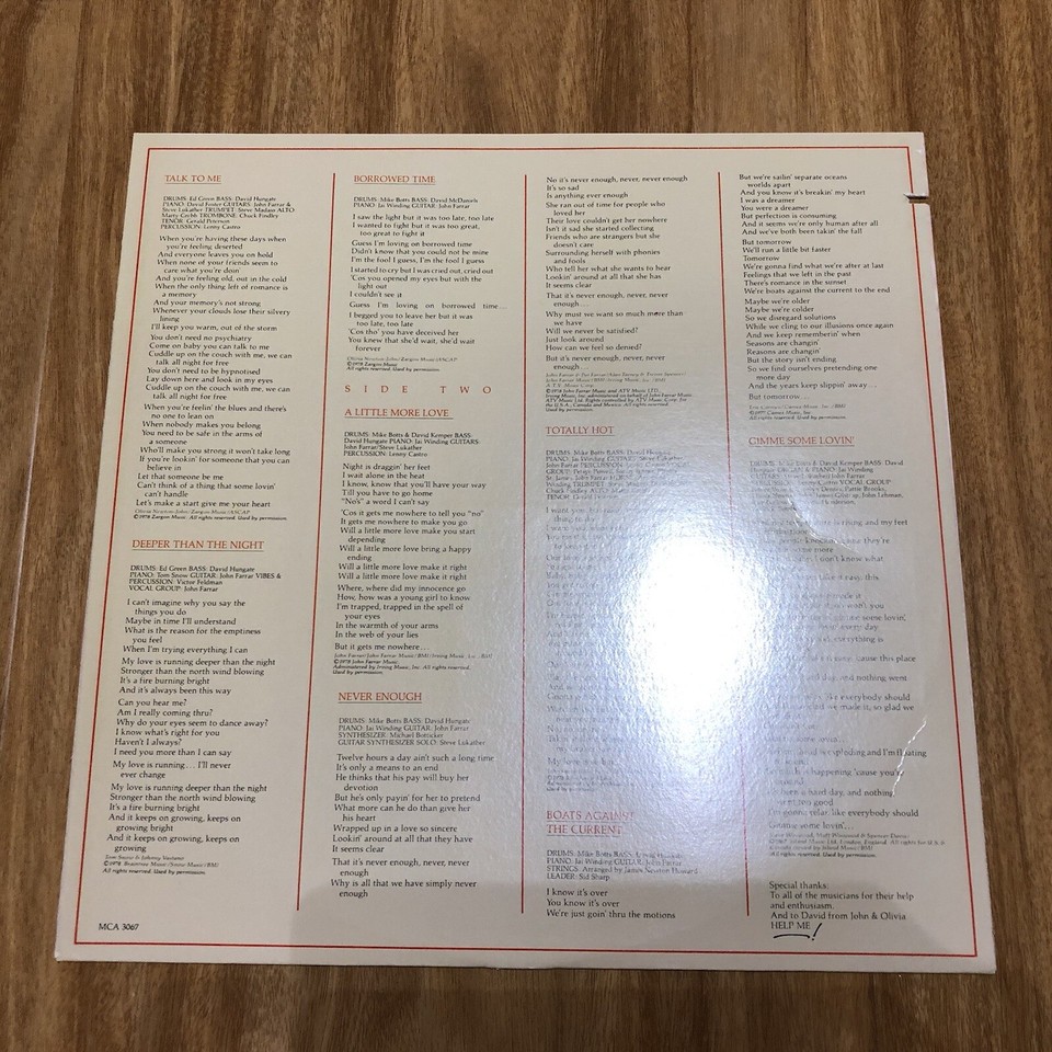 Olivia Newton-John ‎– Totally Hot Vinyl LP 12" Platinum Plus . (3LP2 ...