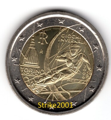 2 EURO COMMEMORATIVO ITALIA 2006 Olimpiadi Torino FDC | eBay