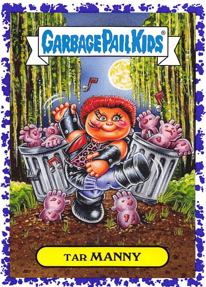 GARBAGE PAIL KIDS REVENGE OF OH THE HORROR-IBLE PICK-A-CARD 2019 PURPLE ...