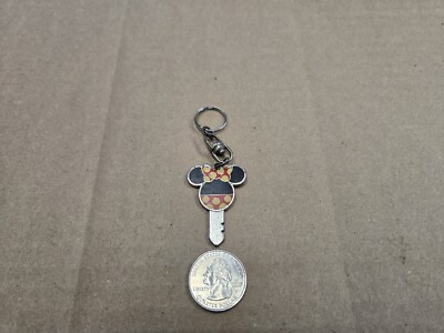 Minnie Mouse Walt Disney World Key Vintage Keychain Key Chain Ring Loop ...